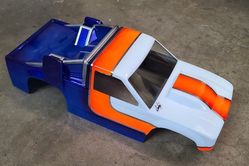 Vintage Painted Rc10t #6130 with florescent stripe. By Andy's Rc 🇺🇸 | eBay