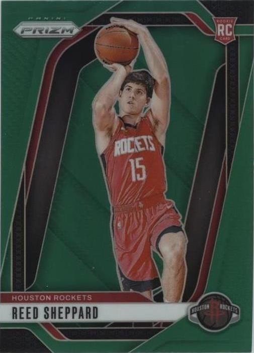 2024-25 Panini Prizm - Reed Sheppard #268 Green Prizm (RC) for sale ...