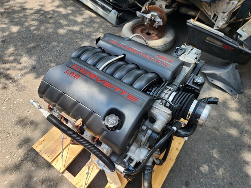 2006 Chevrolet CORVETTE C6 LS2 6.0 Liter Engine 400 hp 75k NO WIRING OR ...