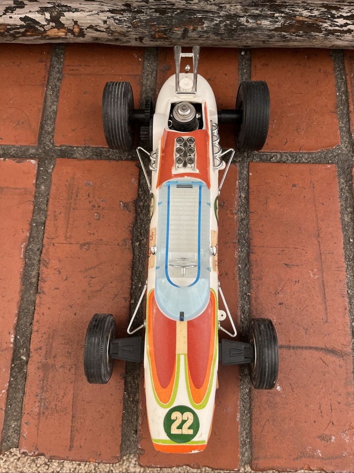 Vintage 1970s Testors USA Gas Powered Indy 500 Tether Sprite Race Car ...