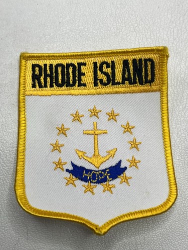 3" Across State Of RHODE ISLAND Patch (USA Travel & Tourism) T079 | eBay
