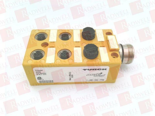 Turck VB 60.5-cs19 EUROFAST Multi Port Junction Block U0220 #160950 for ...