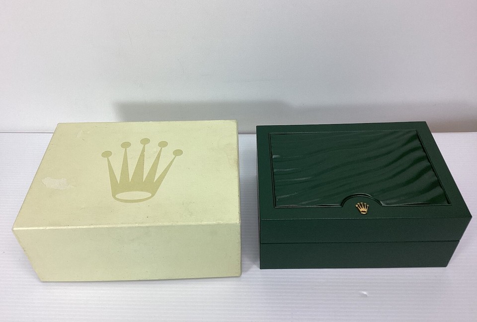 Authentic ROLEX Watch Box SUBMARINER WATCH BOX Set | eBay