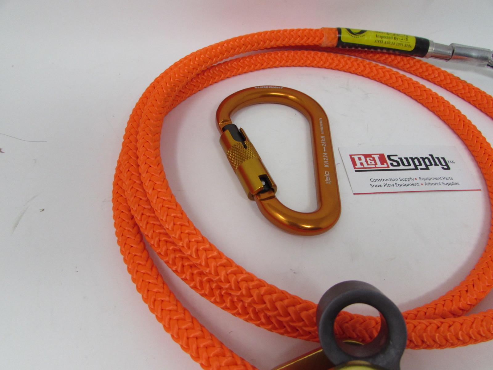 CLIMB RIGHT ARBORIST CLIMBING 10FT X 1/2" STEEL CORE FLIPLINE kit ...