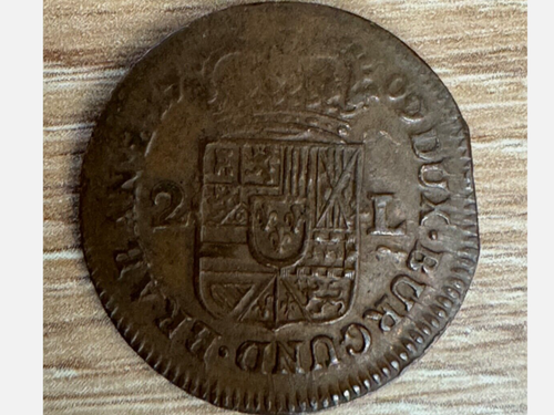 Spaanse Nederlanden 2 Liards 1709, Namen, Filips V van Spanje, Koper | eBay