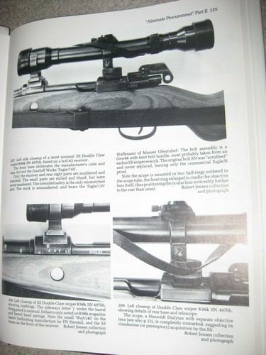 German WW1 WW2 K98 Gew98 Mauser Sniper Scope Original Claw Mount Base ...