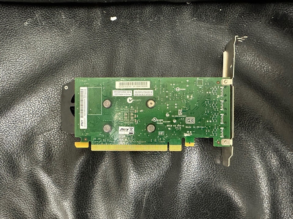 Nvidia NVS 510 2GB GDDR3 PCIe 4x Mini DP Graphics Card PNY P/N ...