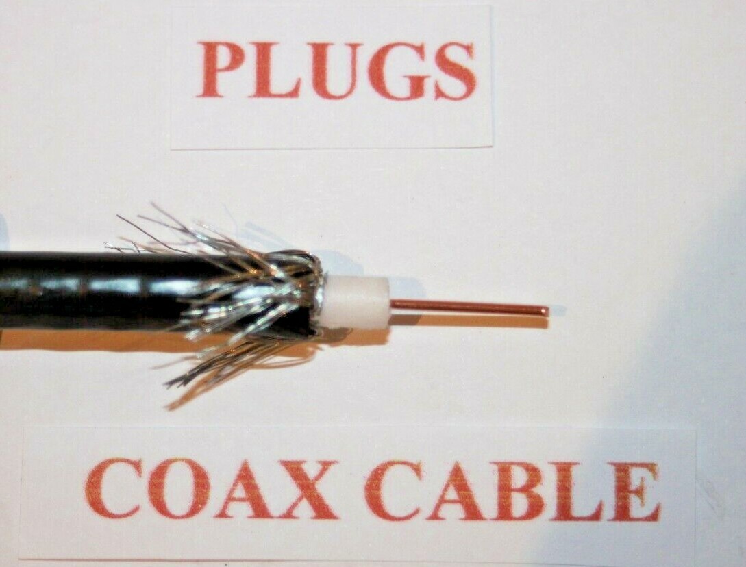 Cable Connector 2 Male & 2 Female TV Aerial Coaxial Connectors - UK ...