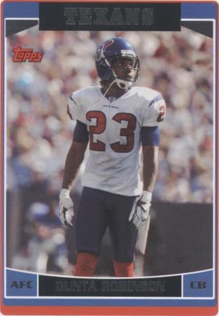 2006 Topps - Dunta Robinson #257 for sale online | eBay
