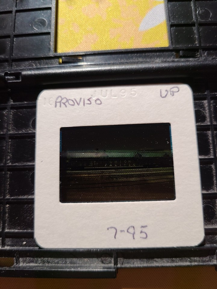 Original Slide Union Pacific UP 98377 Gondola Proviso ILL 7-95 | eBay