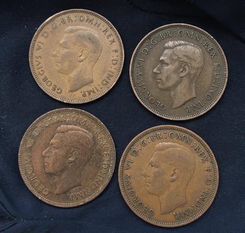 King George V1 *1937_1952* Pennies - Choice Of Year / Buy 4 + 2 Free ...
