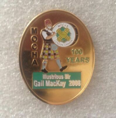 Shriners 2008 Mocha 100 Years Illustrious Sir Gail MacKay Potentate Hat ...