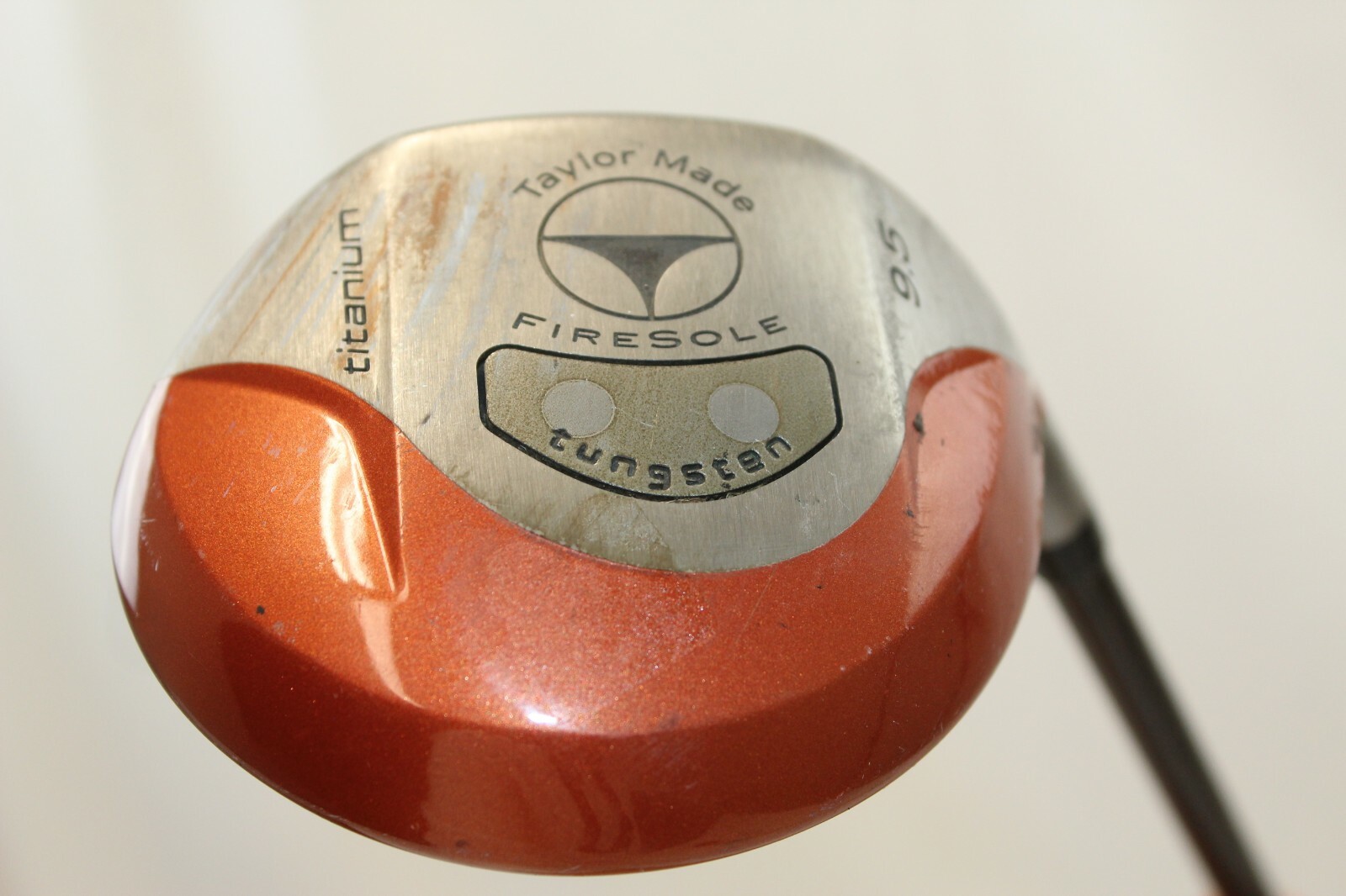 Taylor Made Firesole Tungsten 9.5 Titanium Bubble Driver | eBay