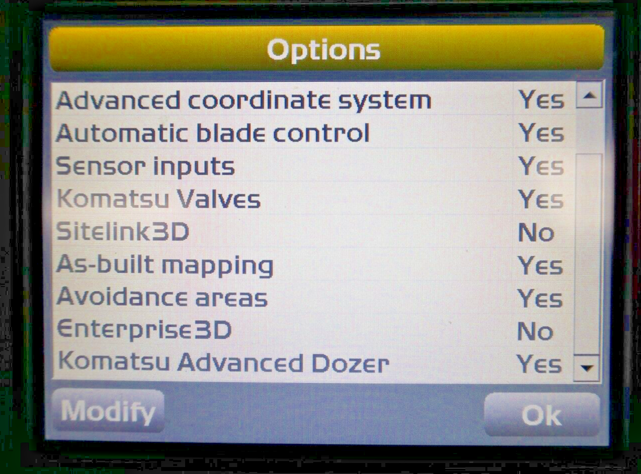Komatsu 3DMC v.12.2 Monitor Machine Control Display Advanced Dozer Topcon GX55 | eBay