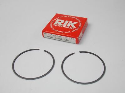 NOS RIK K-1116 PISTON RING SET STD KDX200 59025 | eBay