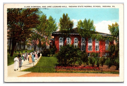 1930s- Indiana State Normal School- Indiana, Pennsylvania Postcard ...