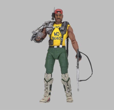 Neca Aliens Sergeant Apone 7" Action Figure Used No Box | eBay