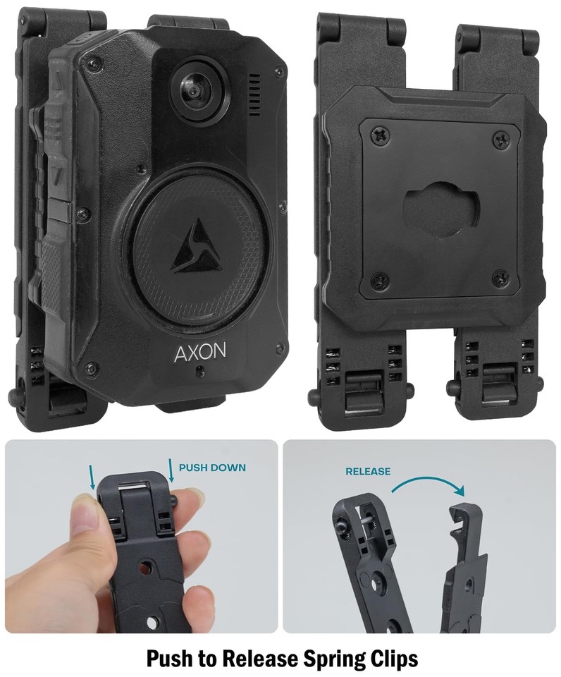Molle Mount Vest Clip for Axon Taser Body 4 3 2 Camera Bodycam | eBay