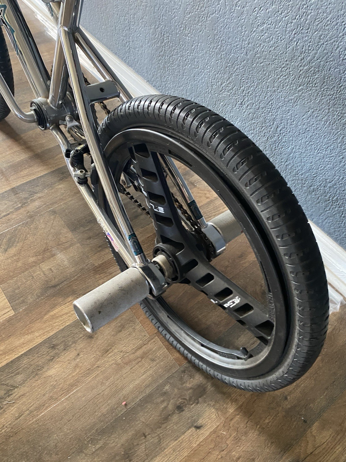 90’s GT Dyno DETOUR Freestyle BMX Bike CHROME Rare Vintage | eBay