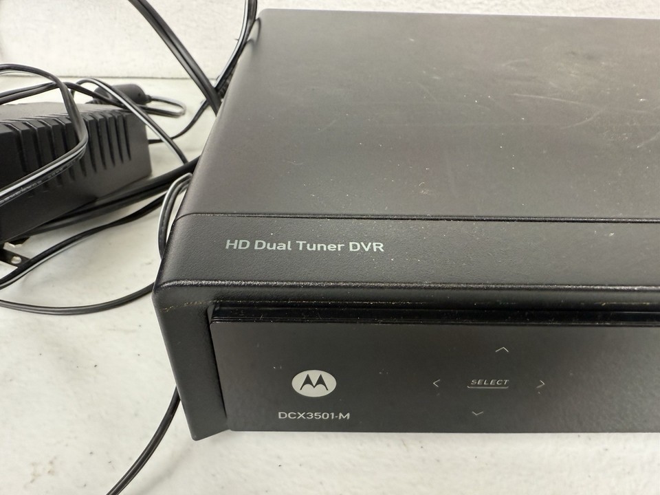 Motorola DCX3501-M Set Top Box Cable HD Dual Tuner DVR Untested | eBay