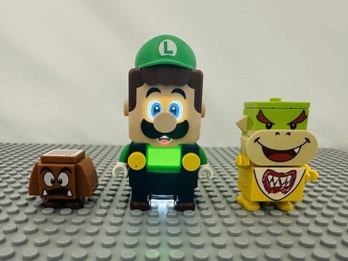 Lego Adventure With Luigi Interactive Talking Light-Up Bluetooth Figure ...