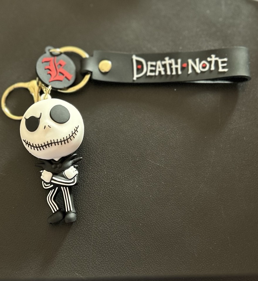 Jack Skellington Keychain/Backpack Clip- Anime Series Death Note | eBay