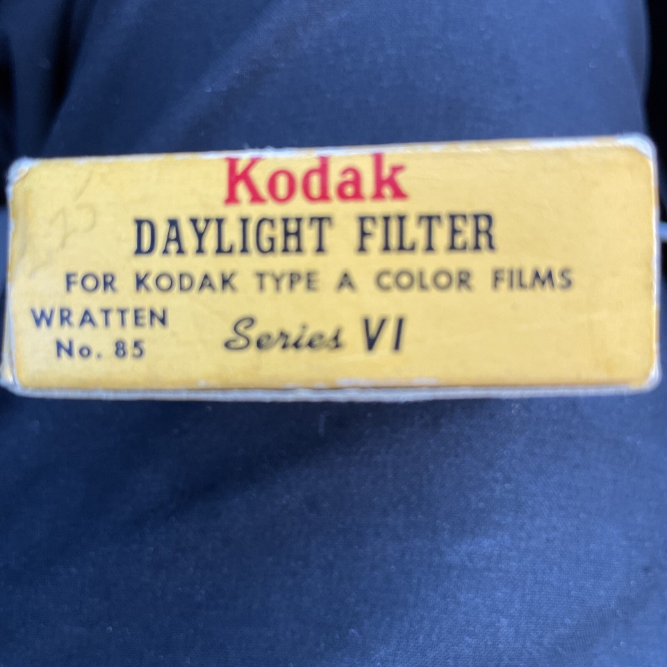 Vintage Kodak Daylight Filter Type A Series 5 Color Films Original Box ...