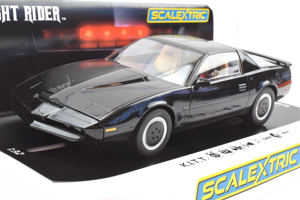 Scalextric Knight Rider K.I.T.T. DPR W/ Lights & Scan Light 1/32 Slot ...