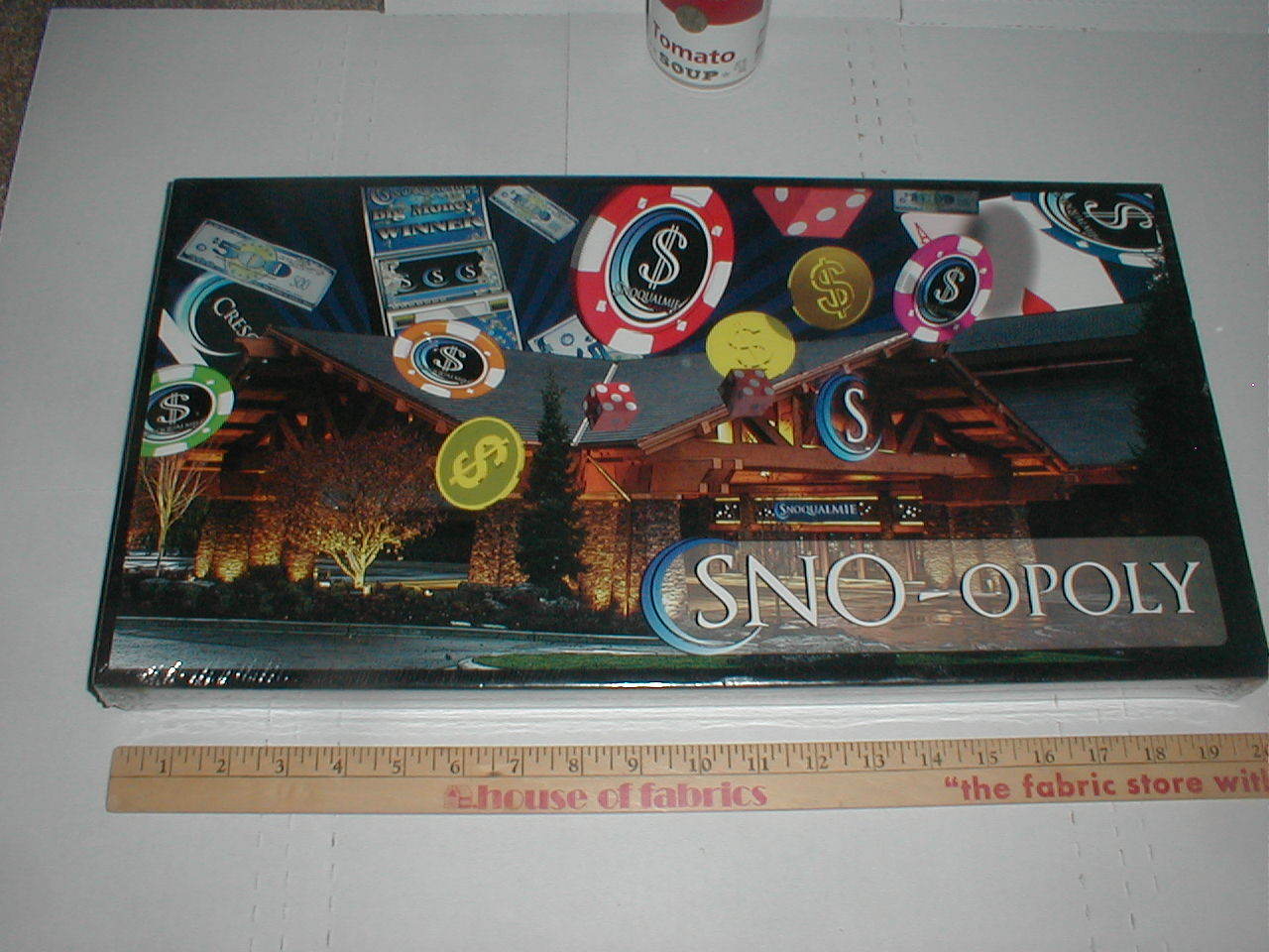 SNO-OPOLY Monopoly Board Game SEALED Snoqualamie Tribal Casino WA STATE ...
