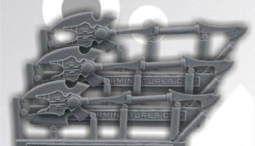 Scibor MM 28mm Miniature Conversion Parts: Egyptian Halberds (3) | eBay