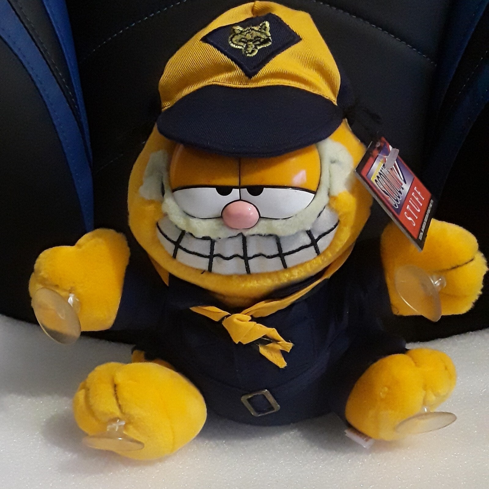 Vintage Garfield Boy Scouts Window Cling Plush Toy 1996 New with Tags ...
