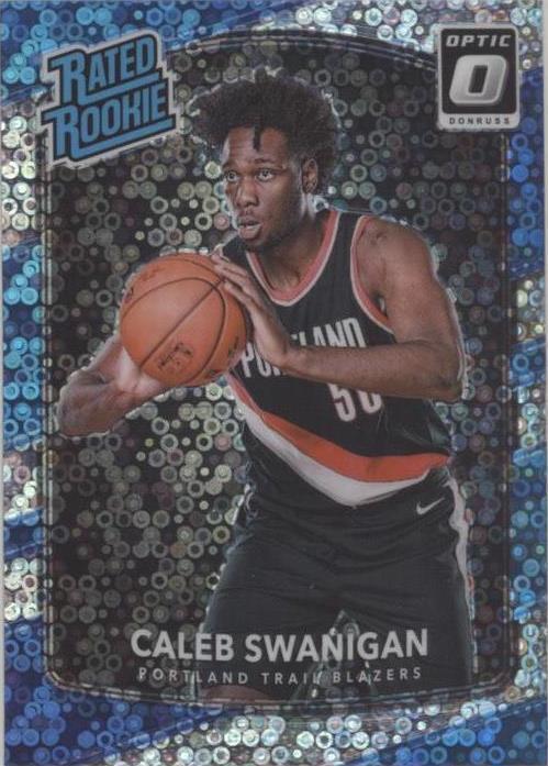 2017-18 Panini Donruss Optic - Rated Rookie Caleb Swanigan #175 Holo ...