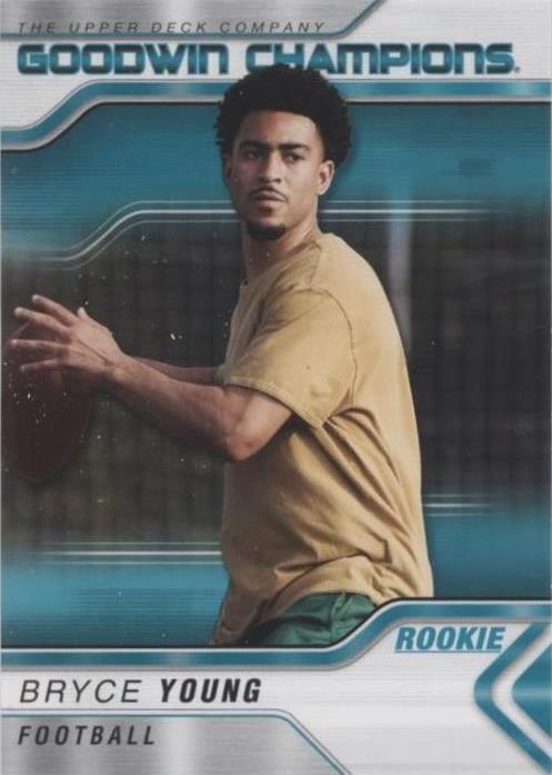2023 Upper Deck Goodwin Champions - Bryce Young #40 Turquoise (RC) for ...