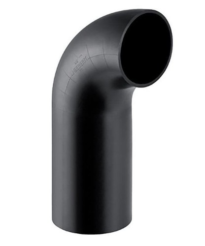 2x Geberit LONG RADIUS HDPE BEND 90-Degree Black,UV Resistant- 63mm ...