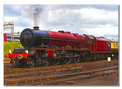 Princess Elizabeth Steam Train Famous Locomotive Lizzie Vintage Travel ...