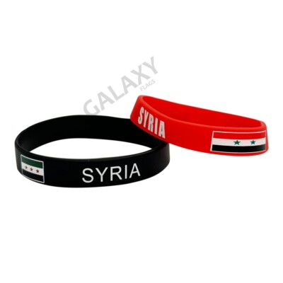 Syria Bracelet / Syria Flag Silicone Rubber Bracelet | eBay