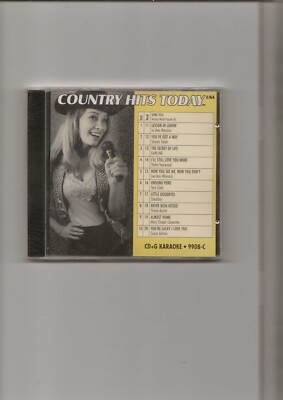 KARAOKE COUNTRY HITS TODAY CD+G VOL.9908-COUNTRY | eBay