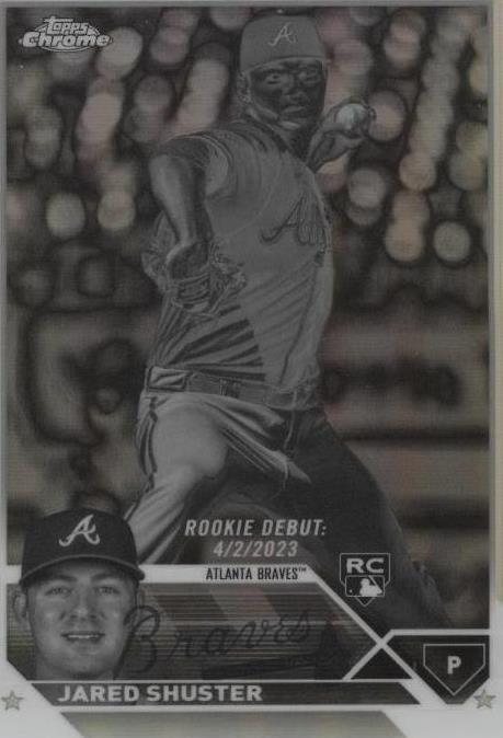2023 Topps Chrome Update Series - Rookie Debut Jared Shuster #USC202 ...