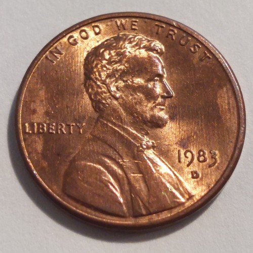 1983 D - LINCOLN MEMORIAL - SMALL CENT - ZINC - 1 | eBay