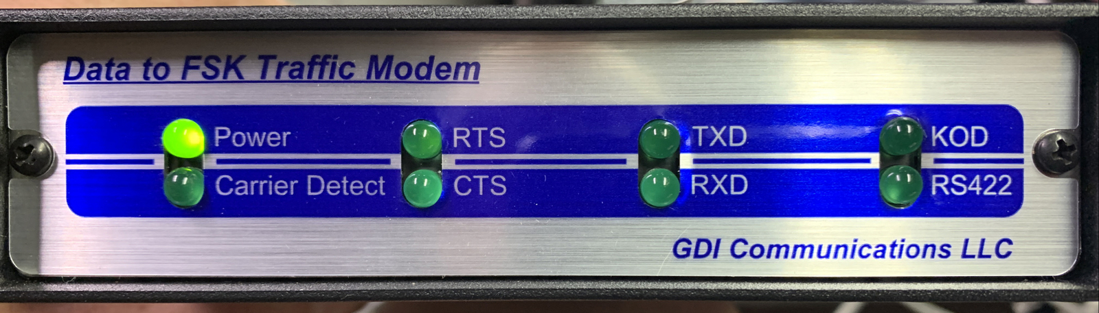 GDI Communications Model 404 SA 2400 bps Data To FSK Traffic Modem | eBay