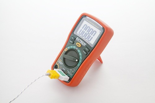 Extech EX330 Autoranging Mini Multimeter with NCV and Type K ...