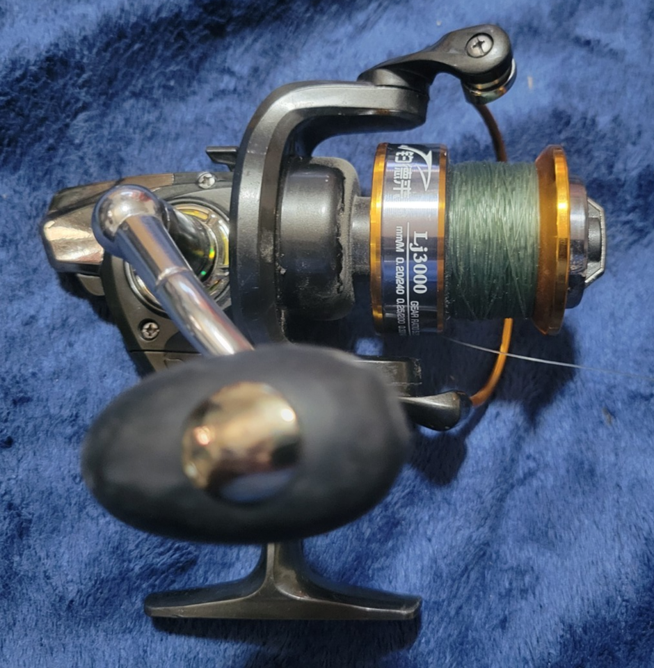Lot of 5 Reels, 3 Fishing Poles and Fishing Line | eBay