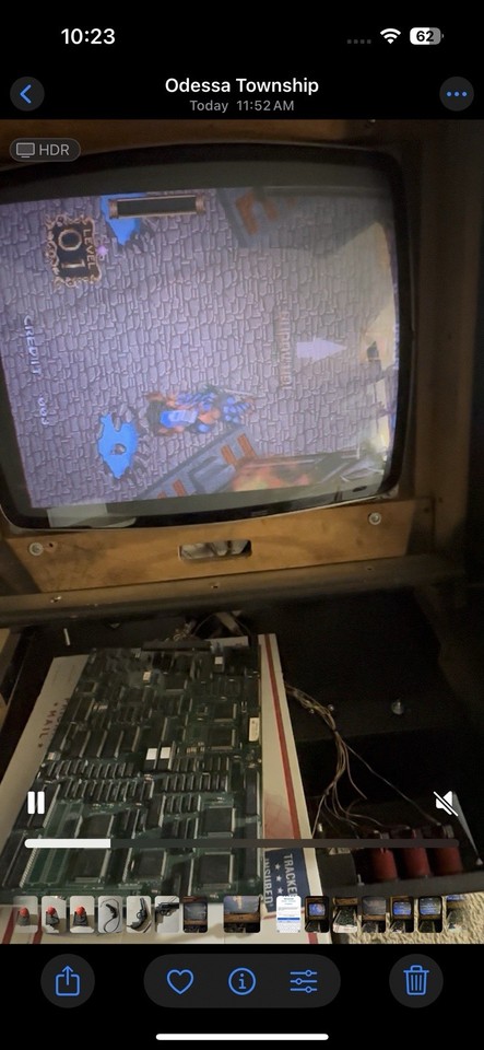 SUPER RARE - 1993 KONAMI GAIAPOLIS ARCADE RPG US VERSION PCB BOARD 100% ...