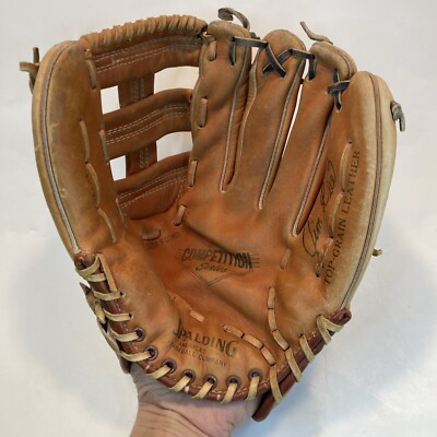 Spalding Model 42-217 Baseball Softball Glove Mitt RHT 13" Jim Rice Pro ...
