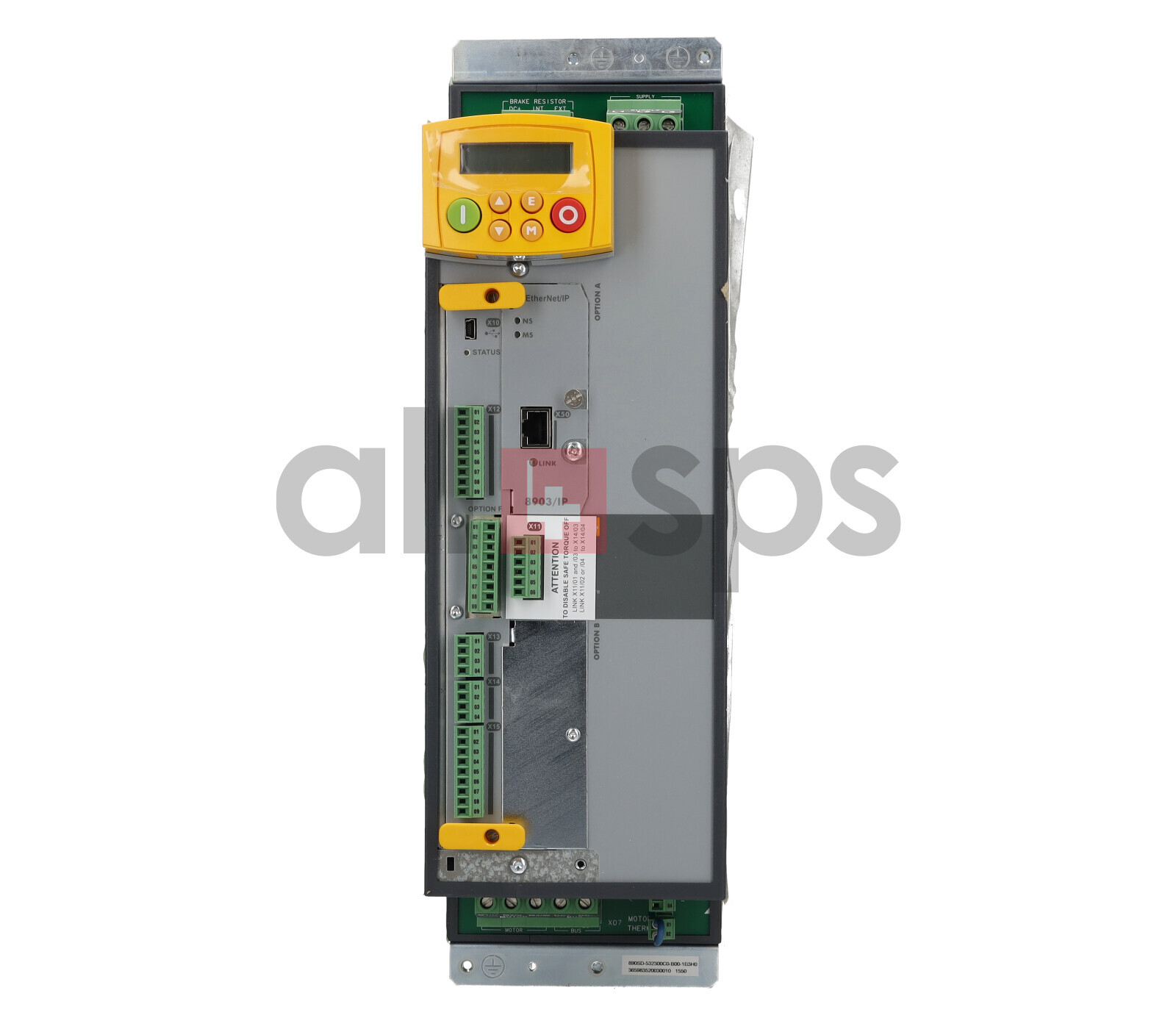PARKER AC890SD STANDALONE DRIVE MODULE, 890SD-532300C0-B00-1B3H0 (NO ...