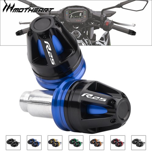 Motorcycle Handlebar End Caps For YZF-R25 2014-2023 17mm Diameter ...