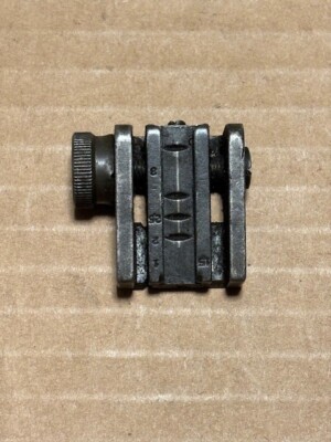 M1 CARBINE REAR SIGHT NEEDS APERTURE INLAND SAGINAW S.G. USGI TYPE 2 ...
