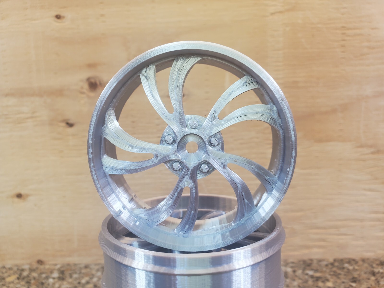 3d Printed 1:10 RC Swoosh Wheels Fits Redcat 26ers Tires RC Car 12mm ...