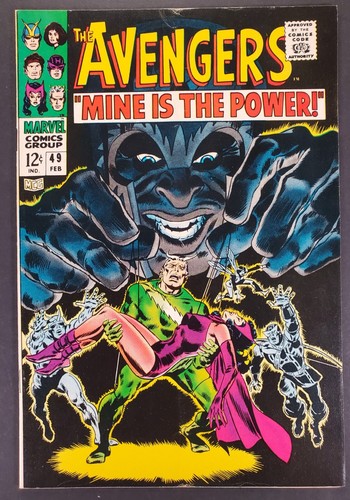 Avengers #49 1st Typhon Magneto Appearance Marvel Comics 1968 | eBay