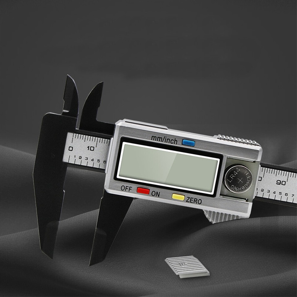 6" 0-150mm LED Digital Calipers Vernier Micrometer Electronic Ruler ...